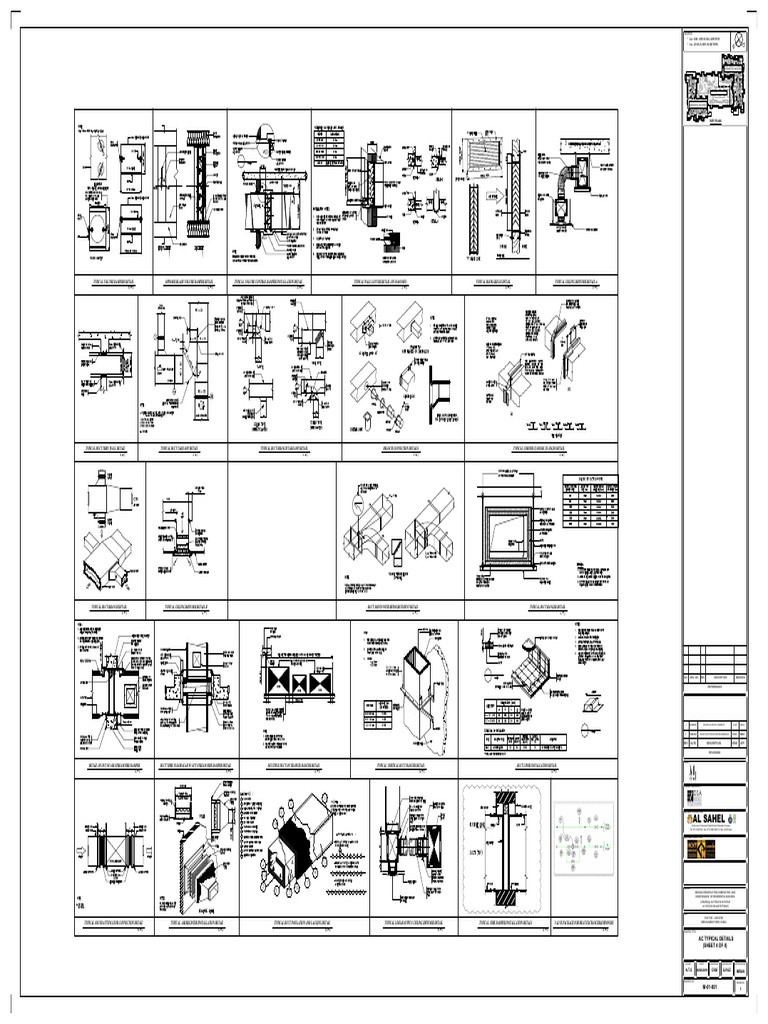 HVAC Duct Installation Details | PDF | Duct (Flow) | Buildings And ...