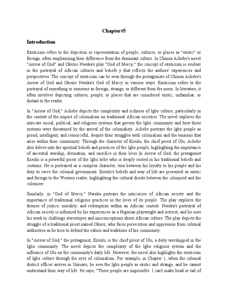 Exoticism Refers To The Depiction or Representation of People | PDF ...