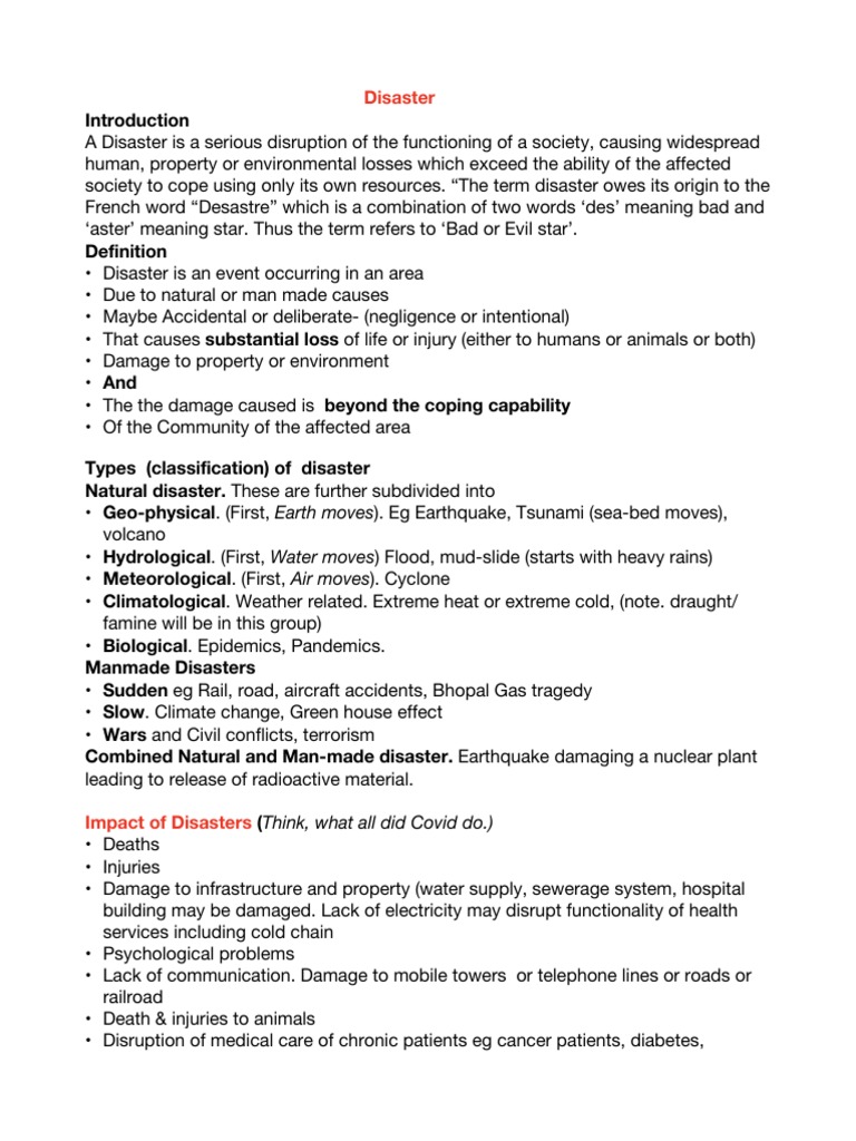 Disaster Management | PDF | Emergency Management | Hazards