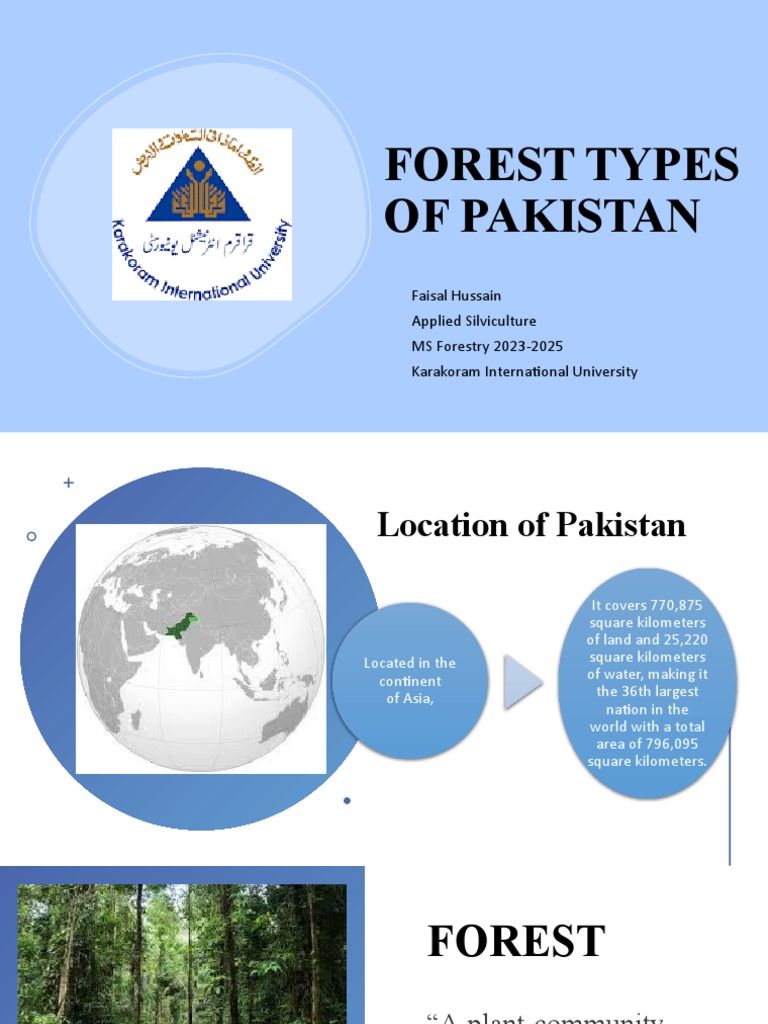 Forest Types of Pakistan Guide | PDF | Forests | Temperate Climate