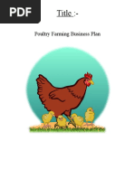 Poultry Production Lecture Notes | PDF | Poultry Farming | Chicken