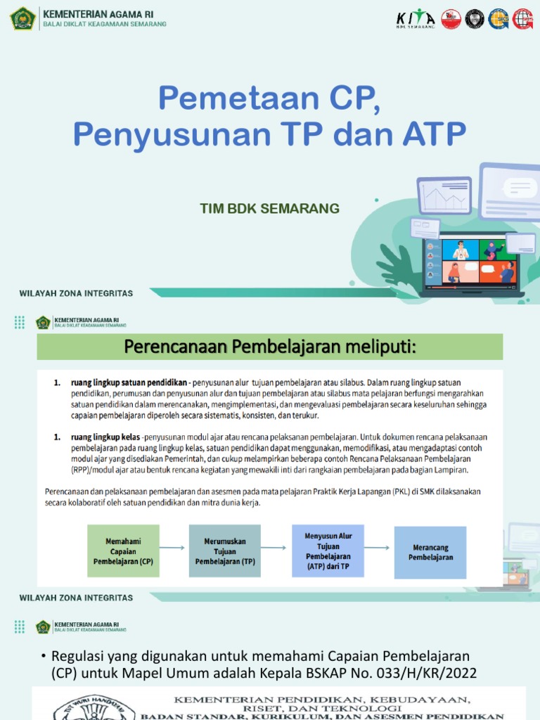 Pemetaan CP, Penyusunan TP Dan ATP | PDF | Seni
