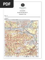 G43S7 Toposheet Analysis and Questions | PDF | Geophysics | Geodesy