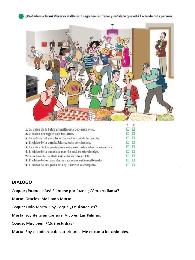 Dialogo | PDF | Cocina, comidas y vino