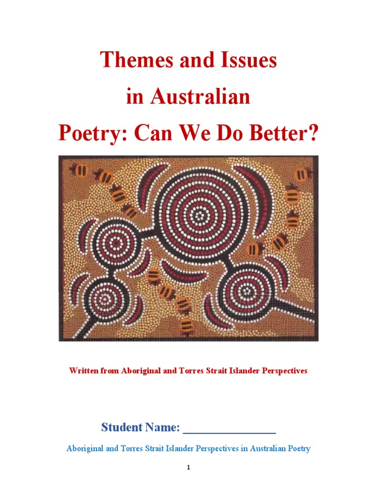 Australian Poetry Booklet 2023 | PDF | Poetry | Indigenous Australians