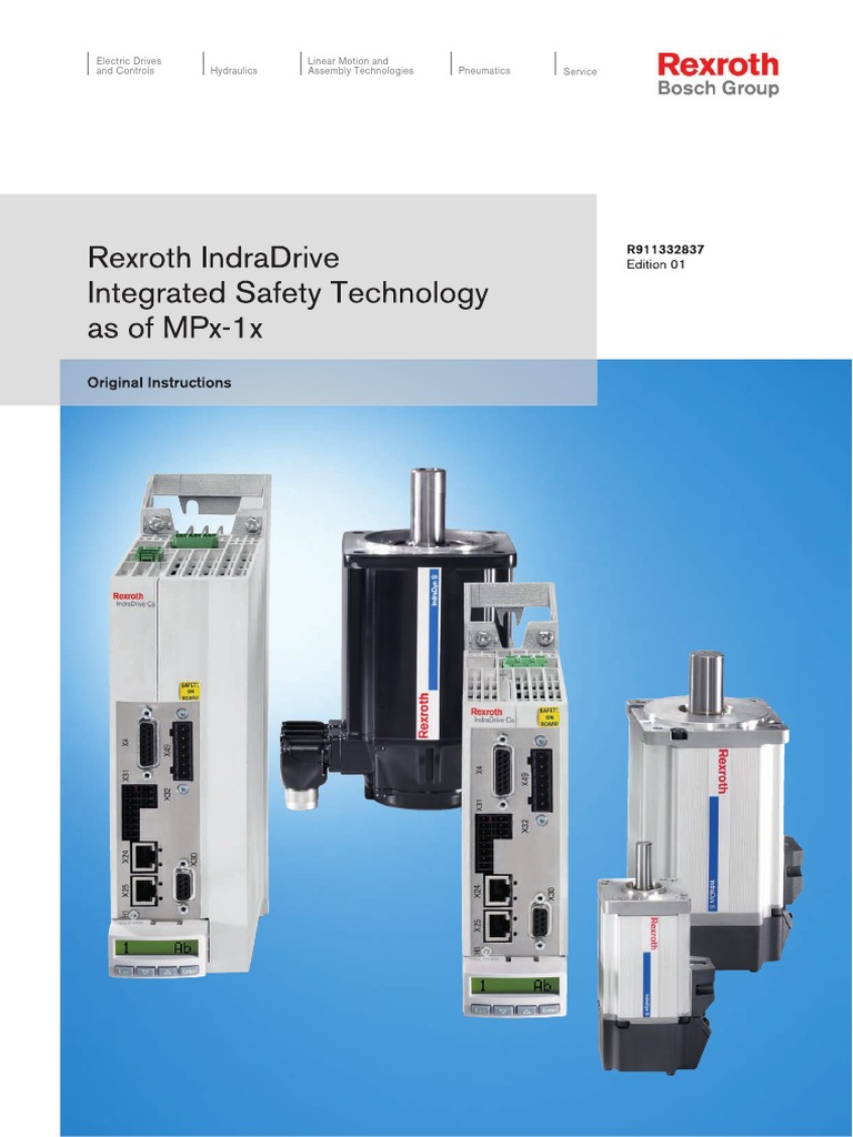 Indradrive MPX - 1x | PDF | Mains Electricity | Safety