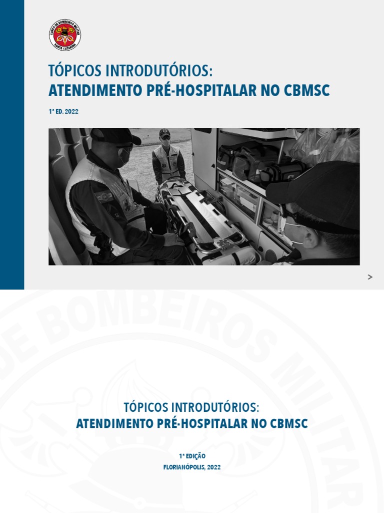 Manual Aph CBMSC | PDF | Paramédico | Enfermagem