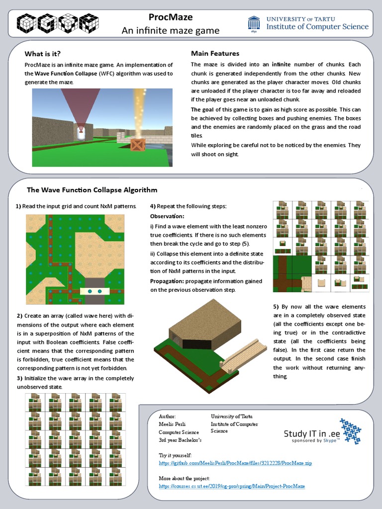 What Is It? Main Features: An Infinite Maze Game | PDF | Waves ...