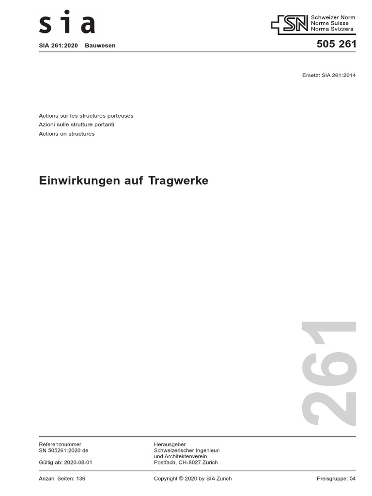 STD de 200801 Sia 261 | PDF