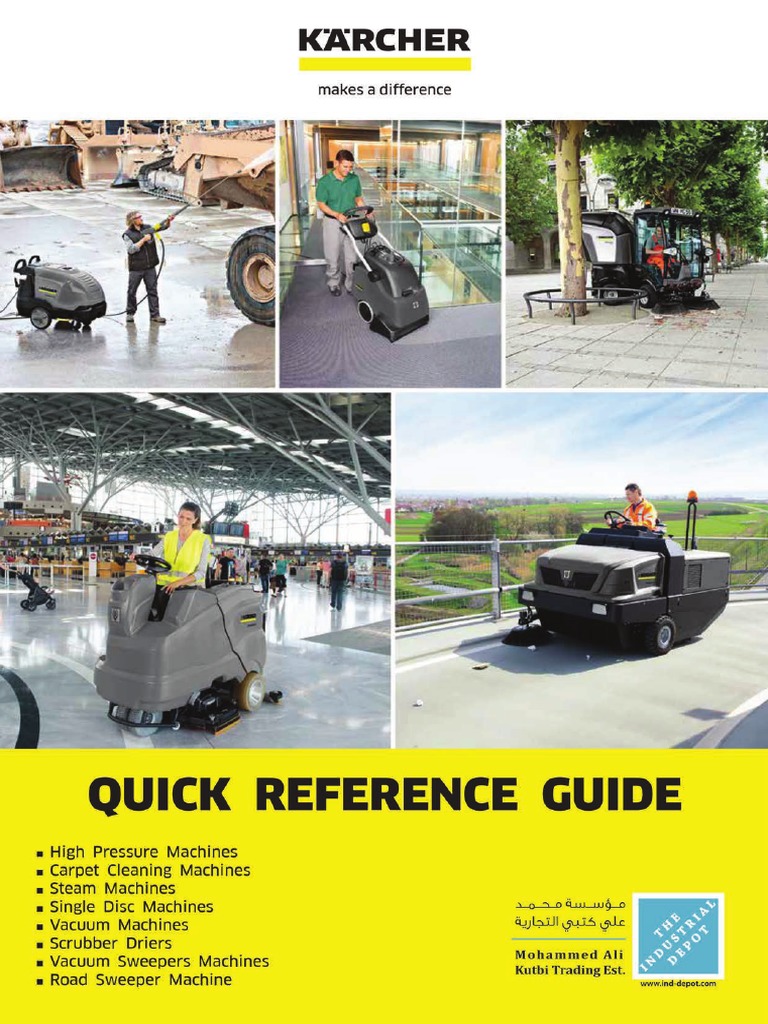 KARCHER Professional Quick Reference | PDF | Physical Sciences ...