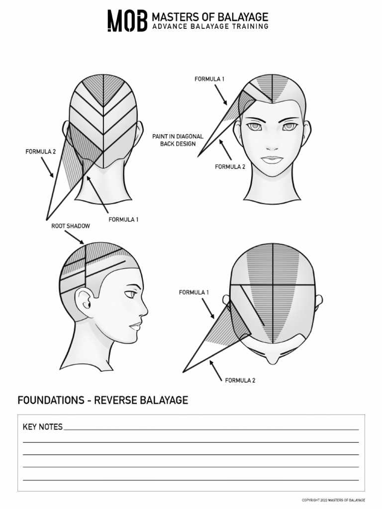 Headsheet Reverse Balayage | PDF