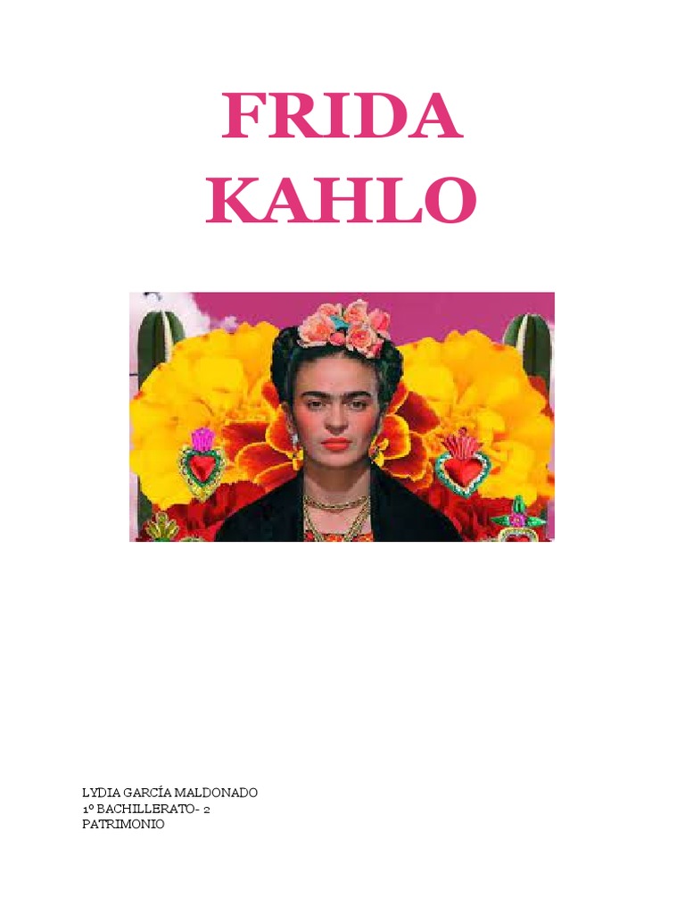 Biografía de Frida Kahlo para Niños | PDF