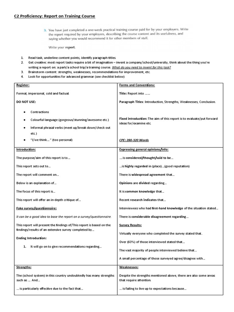 C2 Report Training Course 1 Pdf Cognitive Science Human Communication