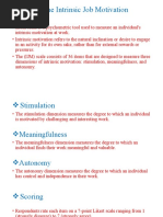 Work Motivation Scale | PDF | Motivational | Motivation