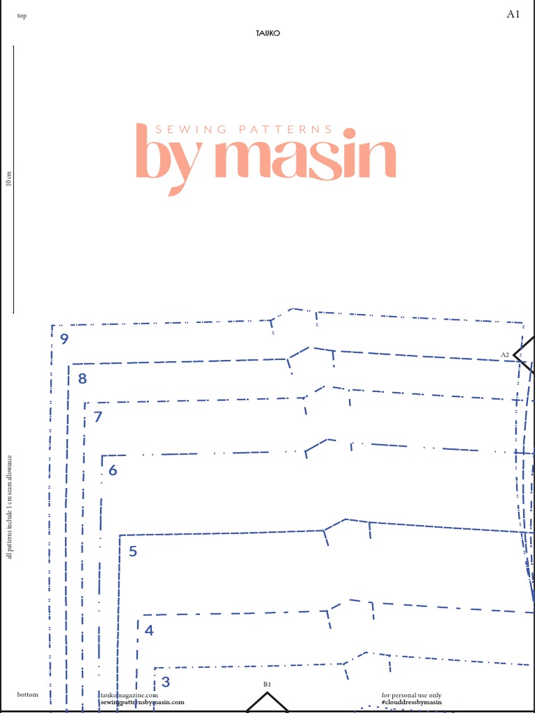 CLOUD A4 Pattern Pages | PDF