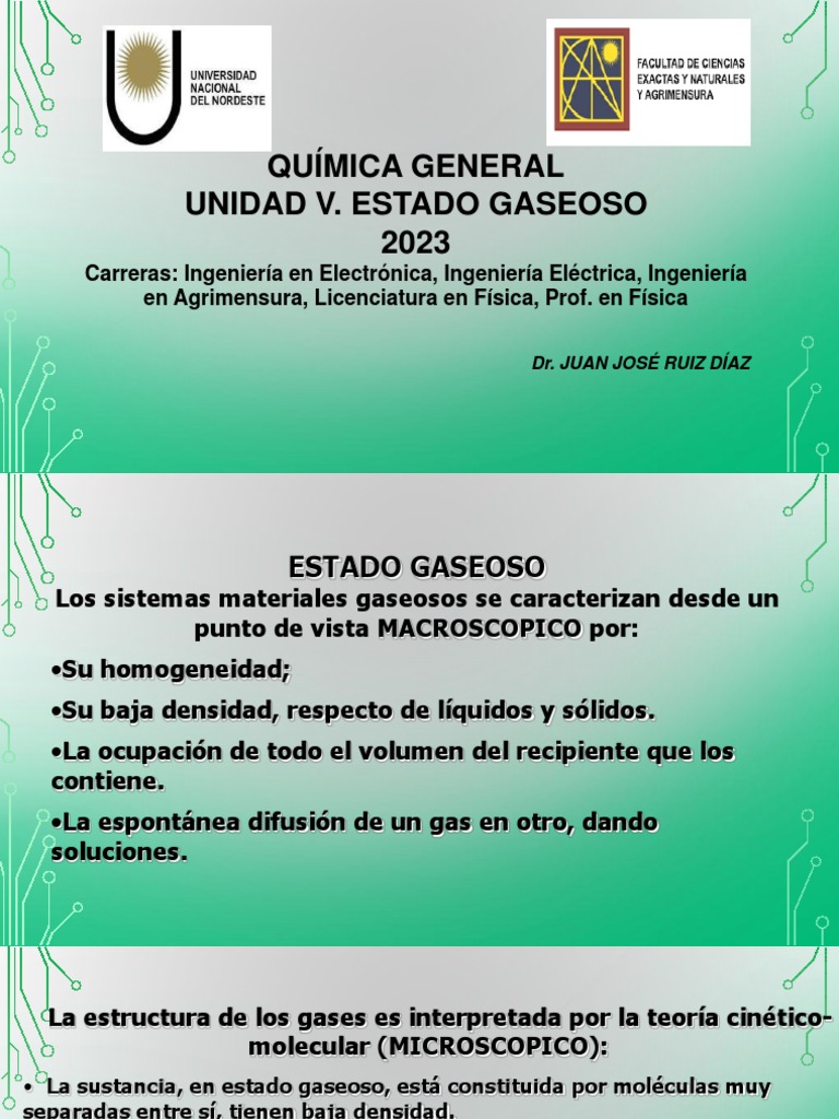 Gases 2023 | PDF | Gases | Química