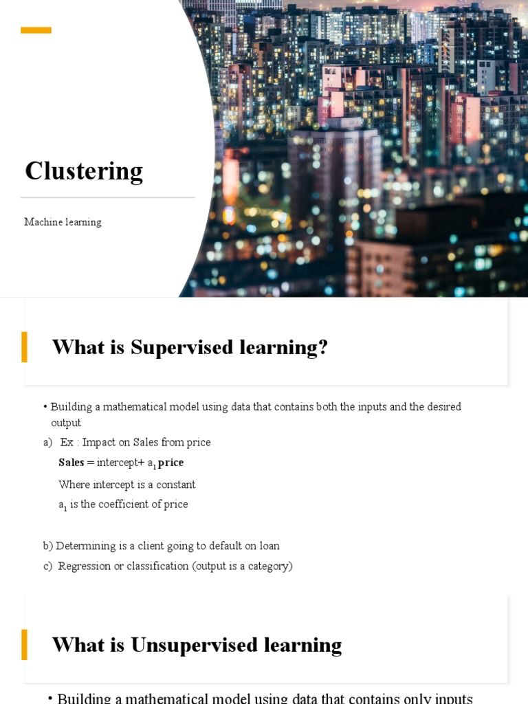 Clustering Pdf Cluster Analysis Applied Mathematics 