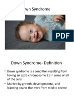 Down Syndrome Handout | PDF | Down Syndrome | Behavior