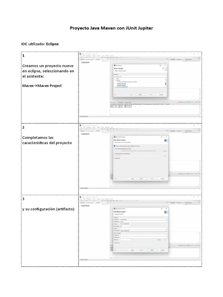 Proyecto Maven Con Junit Jupiter | PDF