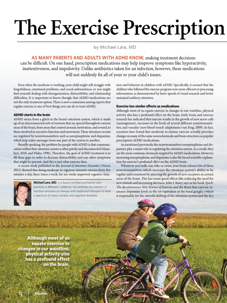 ATTN 06 12 Exercise | PDF | Attention Deficit Hyperactivity Disorder ...