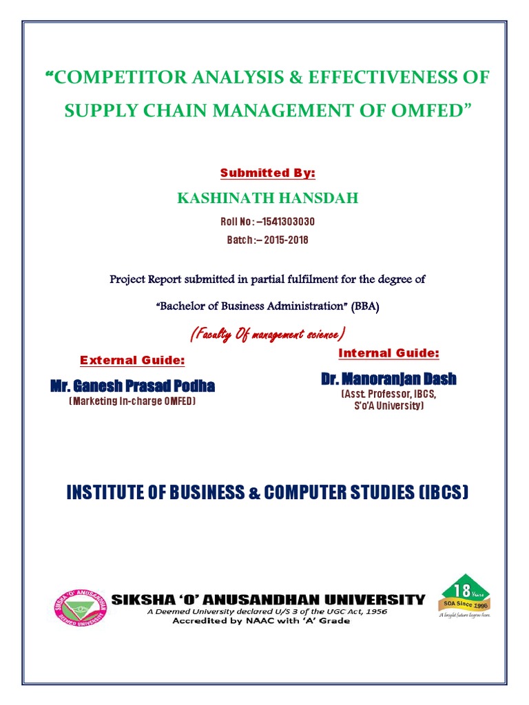 Omfed | PDF | Supply Chain | Dairy