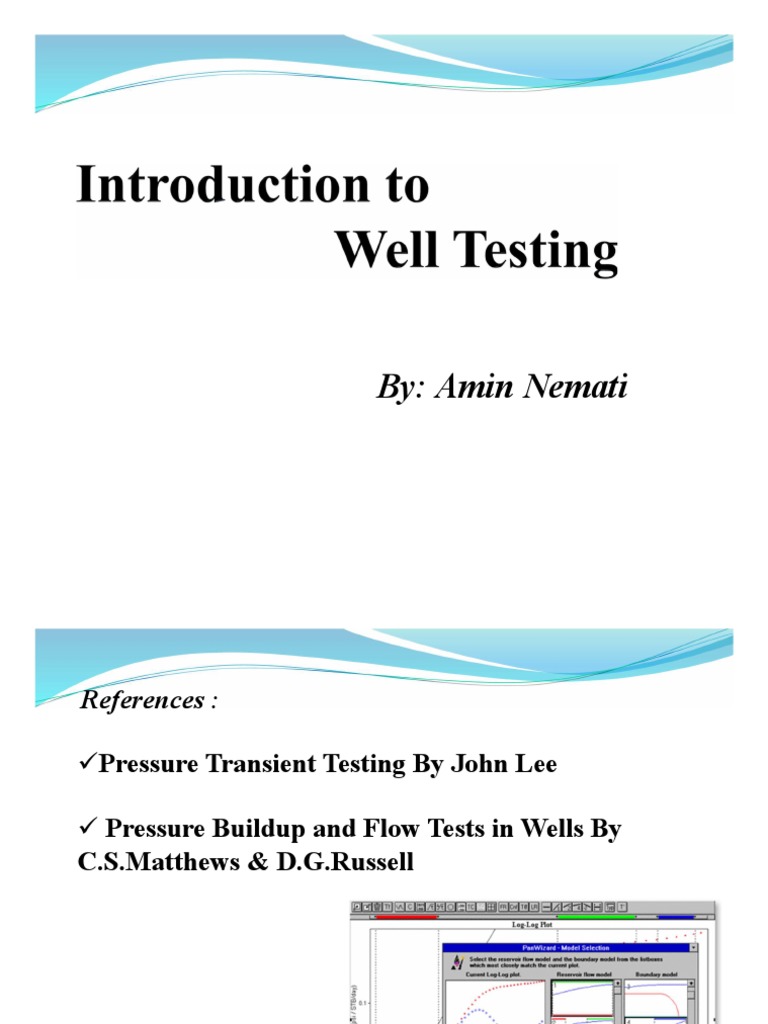 Introduction To Well Testing Analysis | PDF | Fluid Dynamics ...