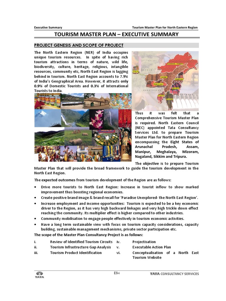 Executive Summary - North East Tourism Master Plan | PDF | Tourism ...
