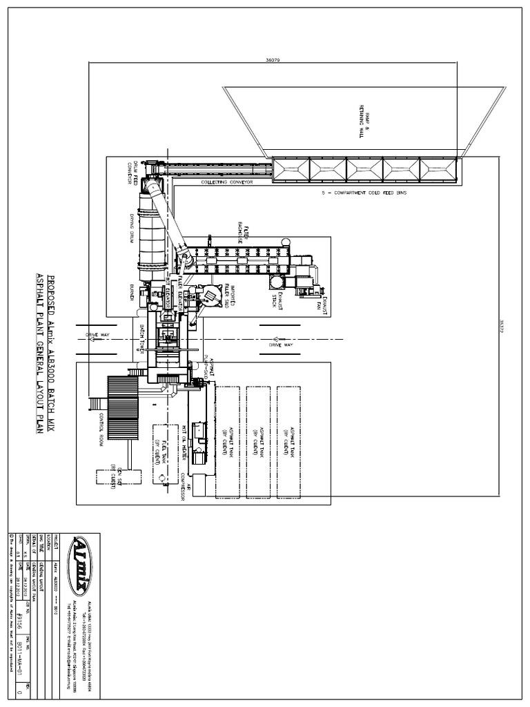 General Layout - 9156 B011 MA 01 ALmix ALB3000 | PDF