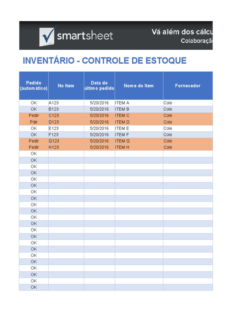 3 Inventory Stock Control Template PT1 | PDF | Business