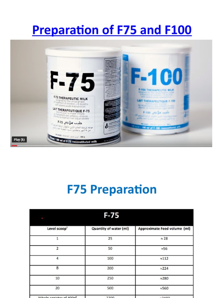 PrepF75 F100 | PDF