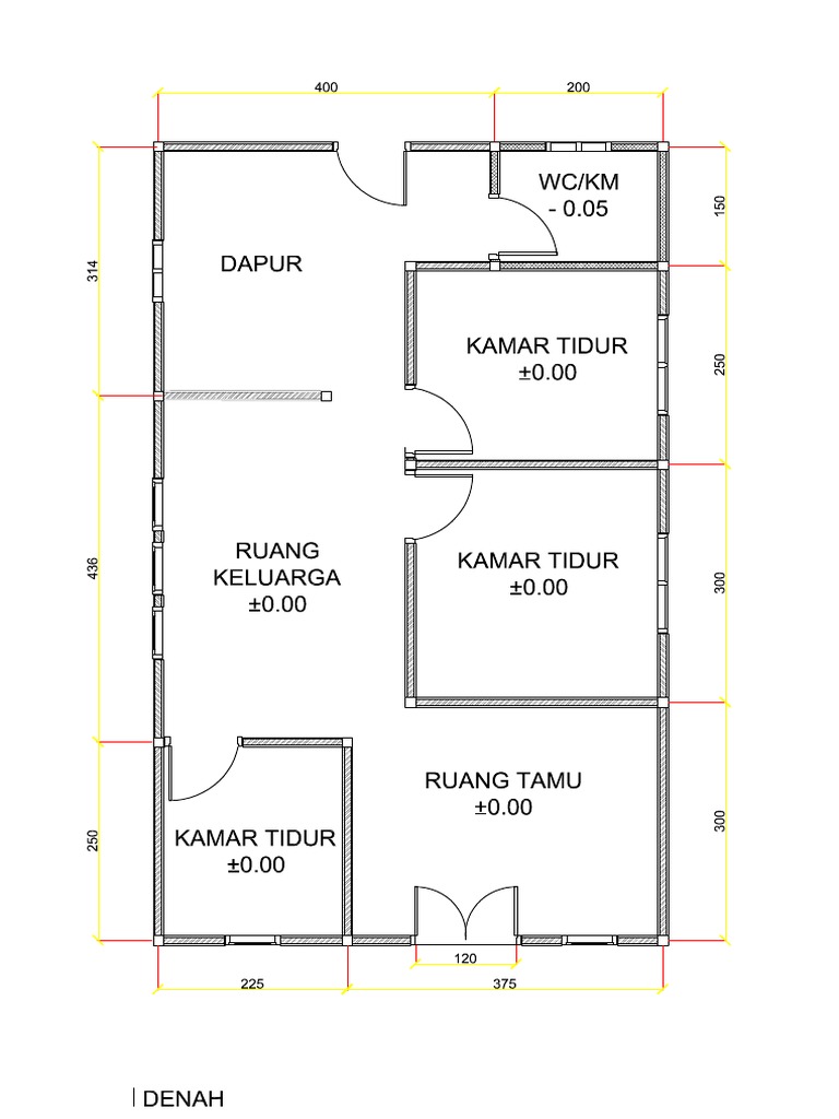 Denah Rumah | PDF