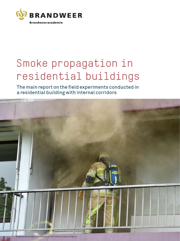 BA Smoke Propagation in Residential Buildings | PDF | Smoke | Fires