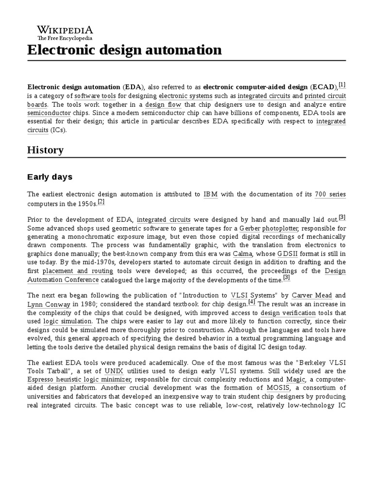 Electronic Design Automation | PDF | Electronic Design Automation ... Electronic Design Automation | PDF | Electronic Design Automation ...