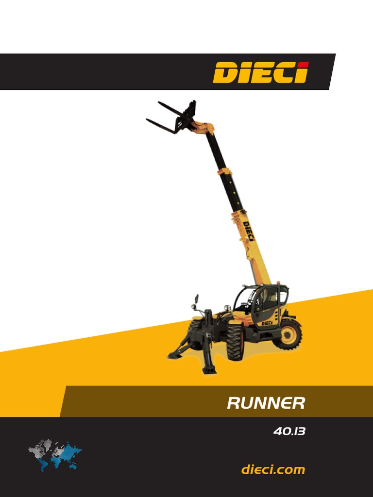 Dieci Runner 40.13 Specifications | PDF | Horsepower | Steering