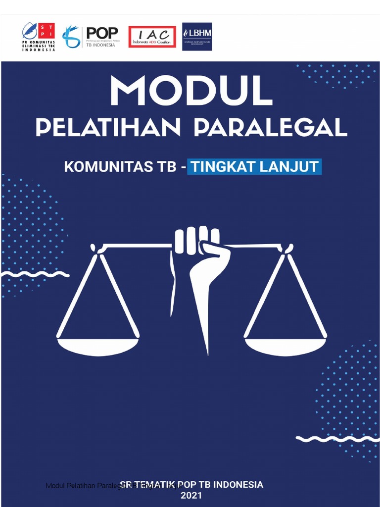 Modul Pelatihan Paralegal Tingkat Lanjut Ok | PDF