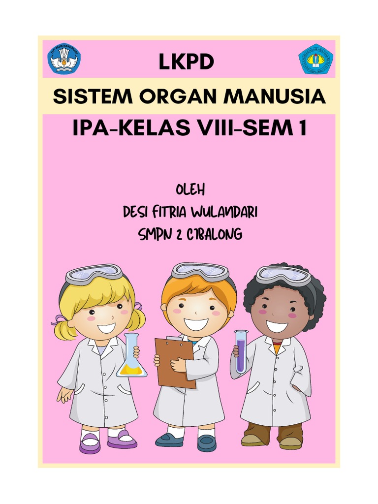 LKPD Sistem Organ Manusia Ipa-Kelas VIII | PDF