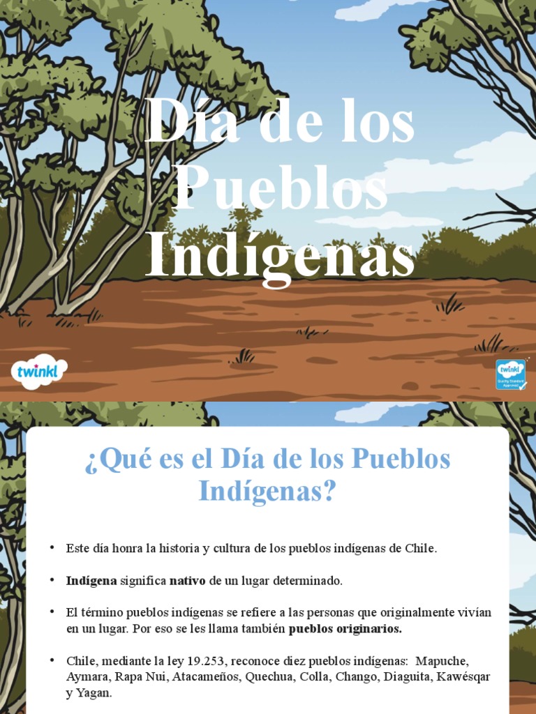 Día de los Pueblos Indígenas en Chile | PDF | Gente indígena | América ...
