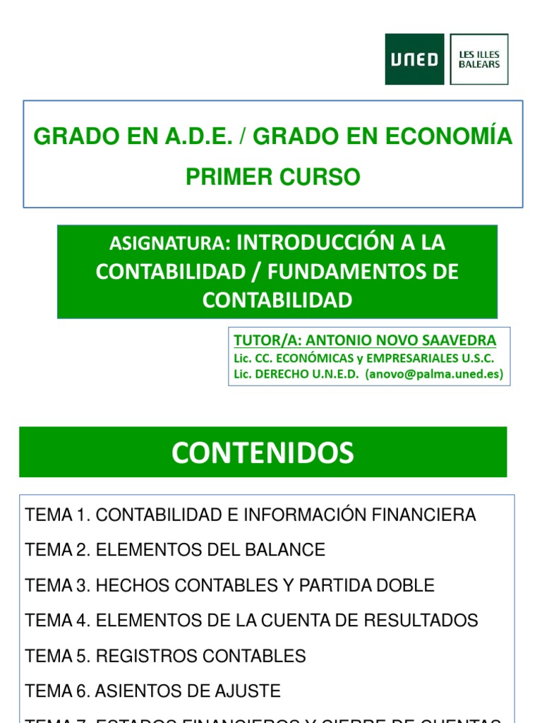 Presentacion Introduc - Contab. Fundamentos Contab. | PDF | Contabilidad