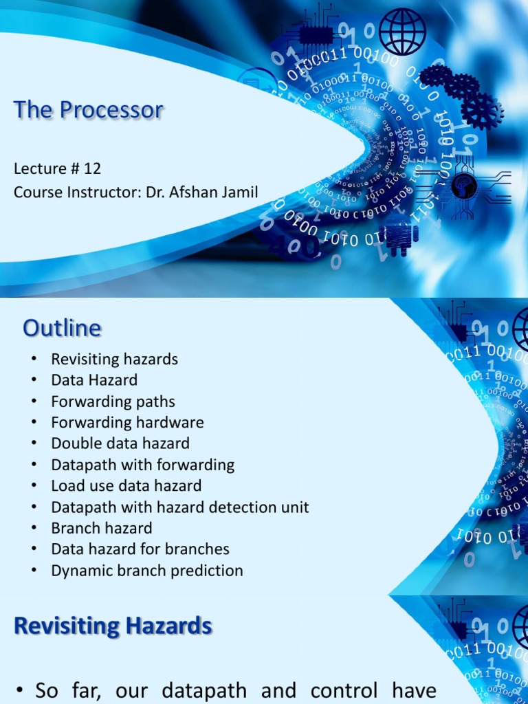 Lecture # 12 | PDF | Computer Science | Computer Architecture