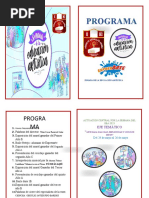 Programa Dia Del Logro | PDF | Aprendizaje