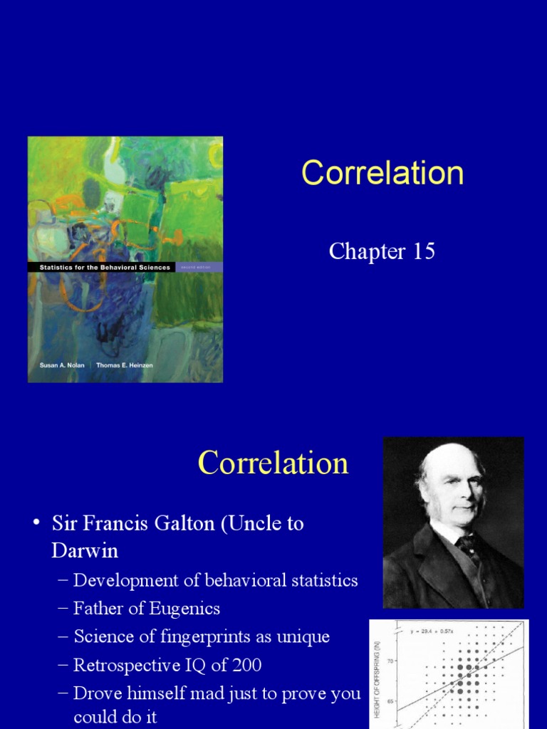 Lecture 10 Correlation and Regression | PDF | Psychometrics | Statistics Lecture 10 Correlation and Regression | PDF | Psychometrics | Statistics