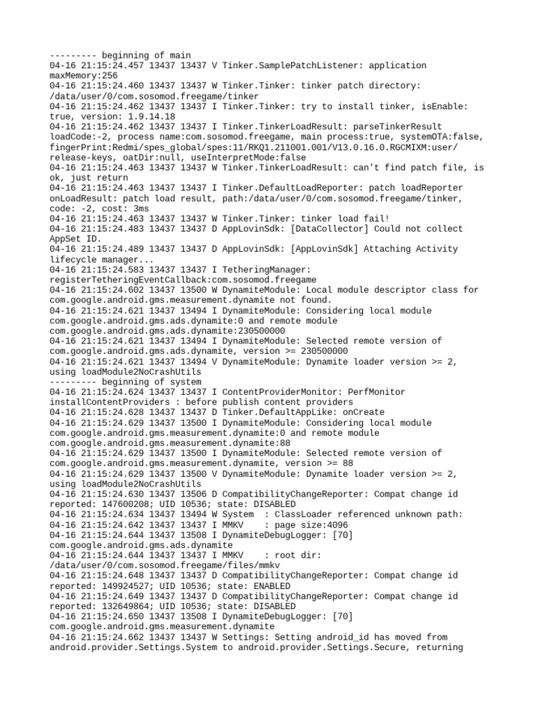 Eegame Logcat Pdf Library Computing Java Programming Language 