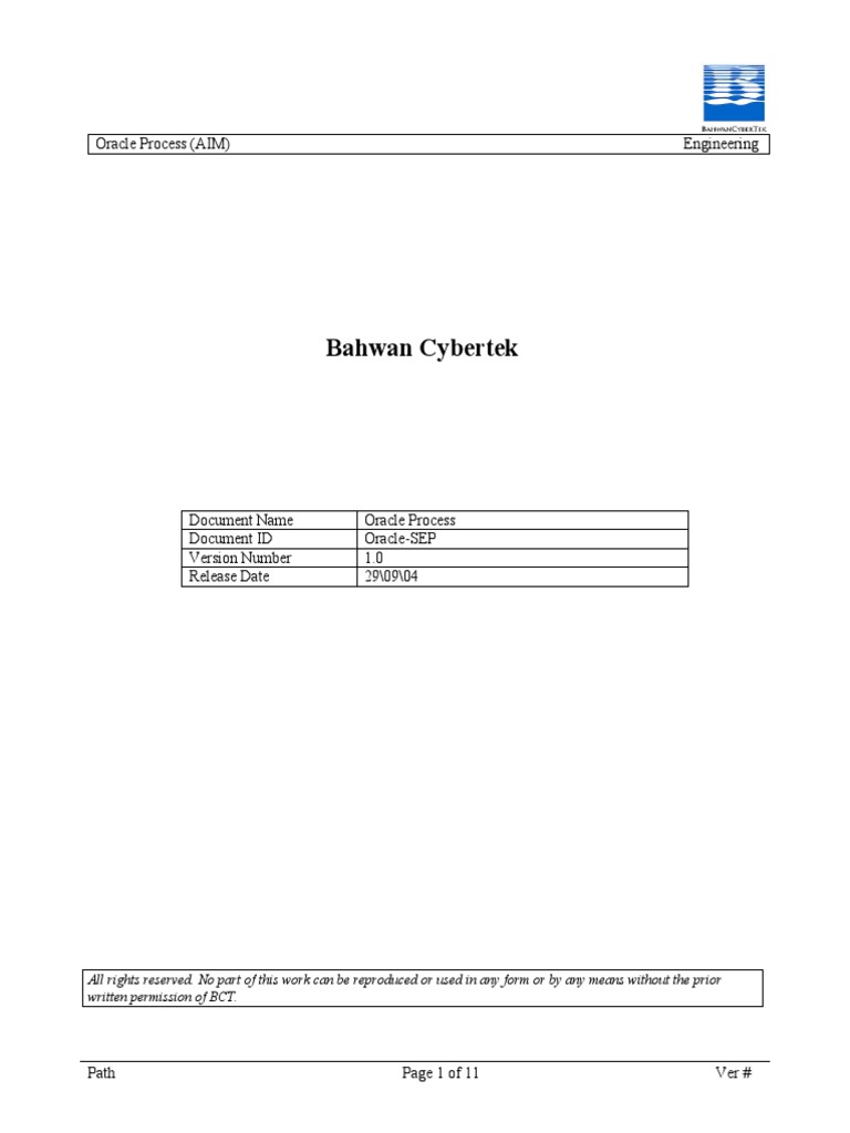 Oracle AIM Implementation Guide | PDF | Databases | Project Management