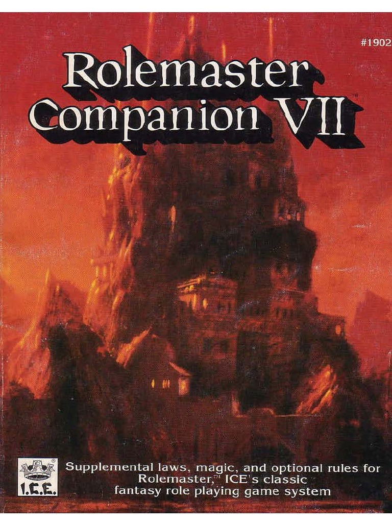 Rolemaster - Companion 7 (OCR) | PDF
