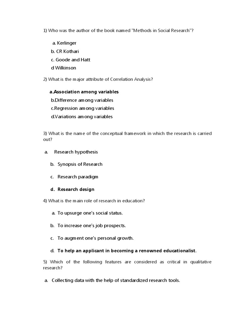 RMM MCQS | PDF | Hypothesis | Sampling (Statistics) RMM MCQS | PDF | Hypothesis | Sampling (Statistics)