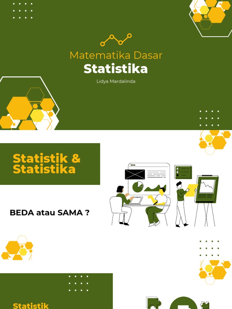 Panduan Dasar Statistika dan Penyajian Data | PDF