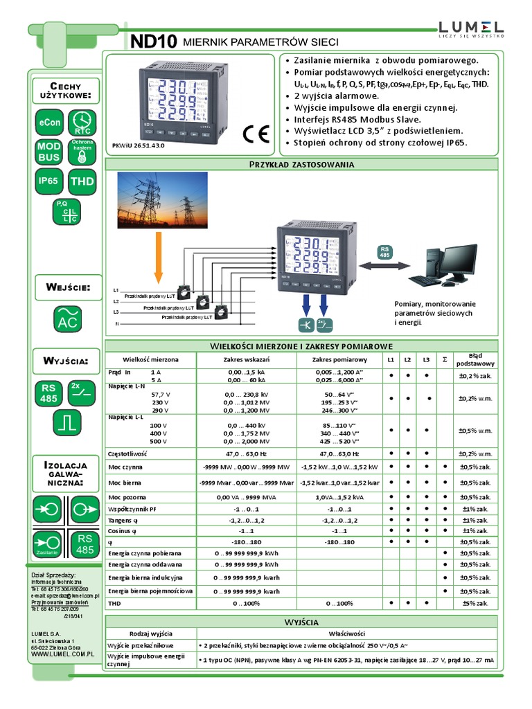 nd10 Karta Katalogowa-3 | PDF