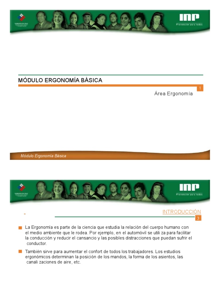 2-Ergonomia Basica | PDF | Factores humanos y ergonomía | Antropometría