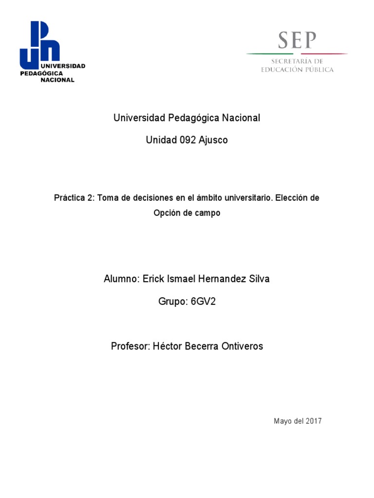 Reporte práctica 2 | PDF