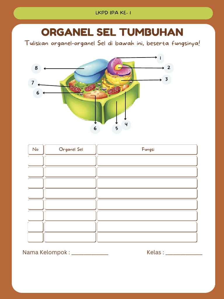 LKPD SEL TUMBUHAN | PDF
